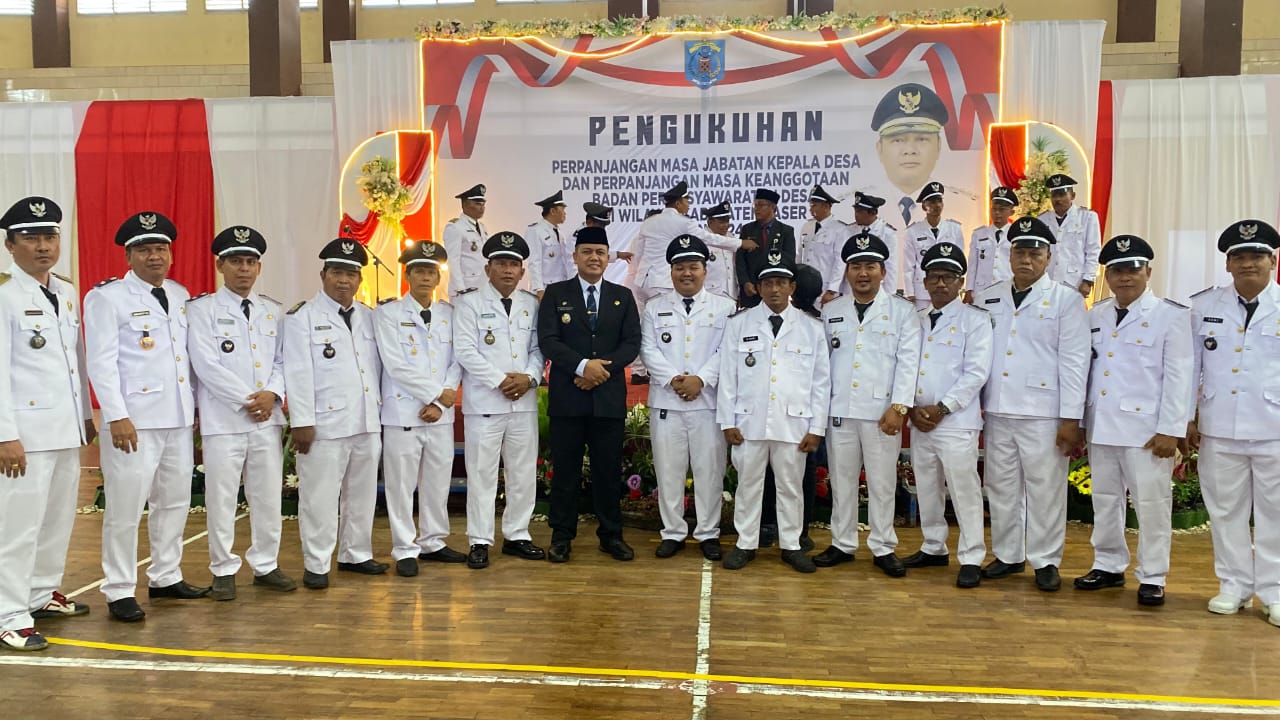 PENGUKUHAN PERPANJANGAN MASA JABATAN KEPALA DESA DAN PERPANJANGAN MASA ...